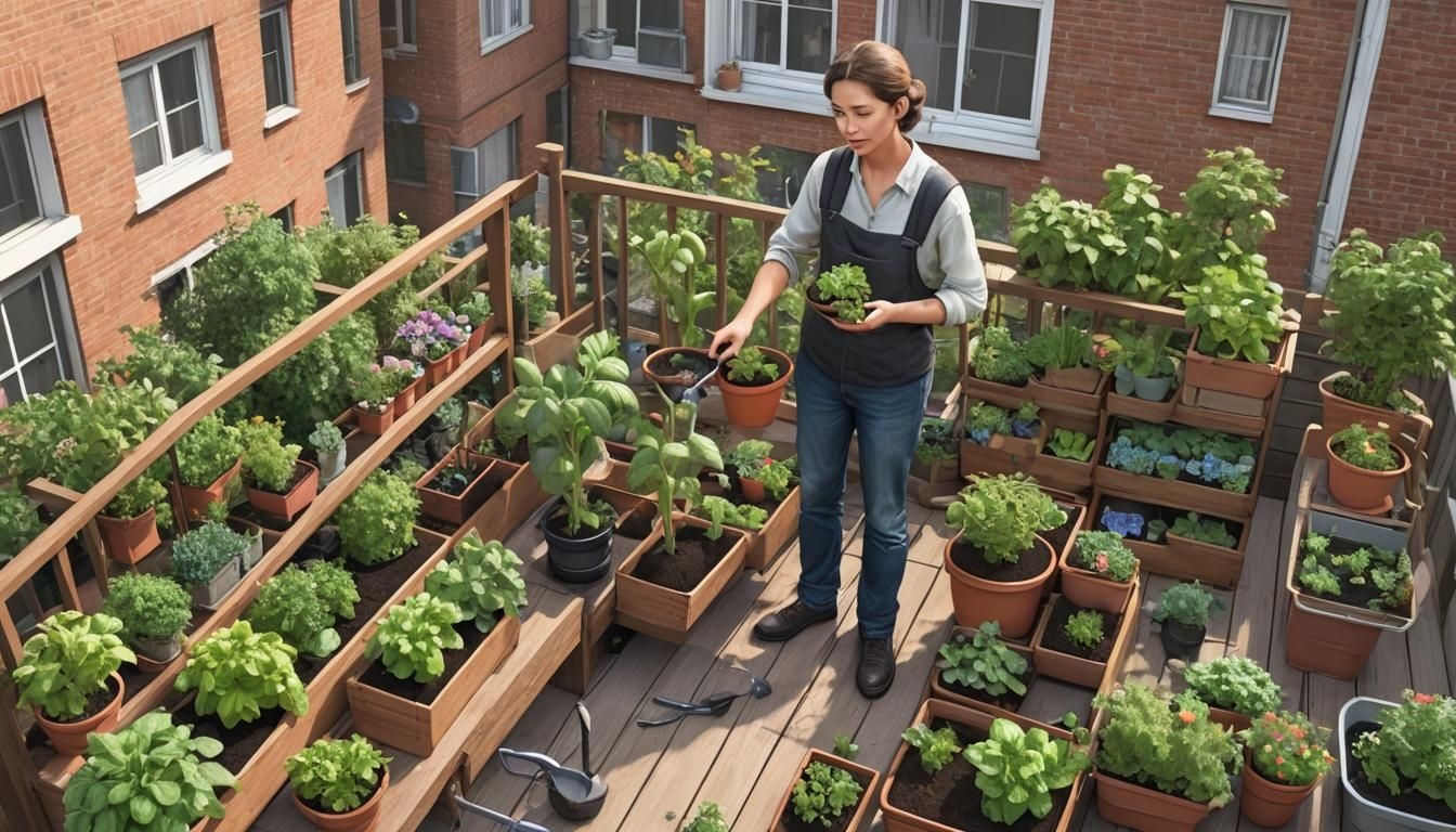 Faire Son Potager Sur Un Balcon